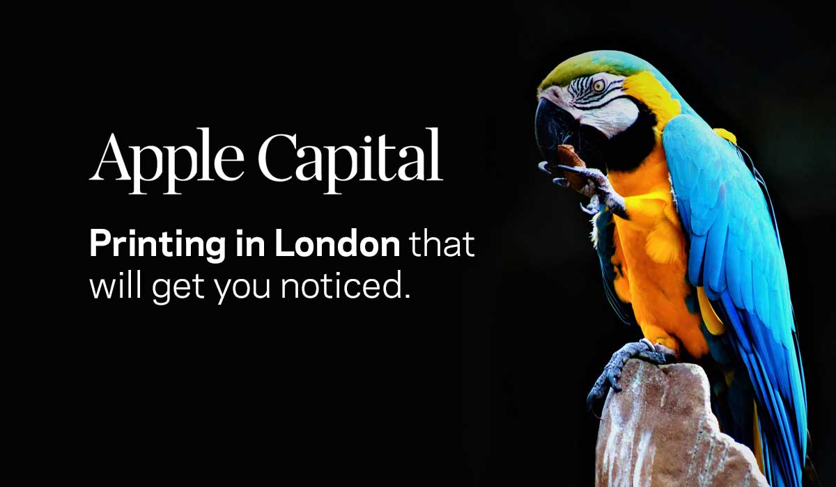 Printing in London | Apple Capital Print Management London